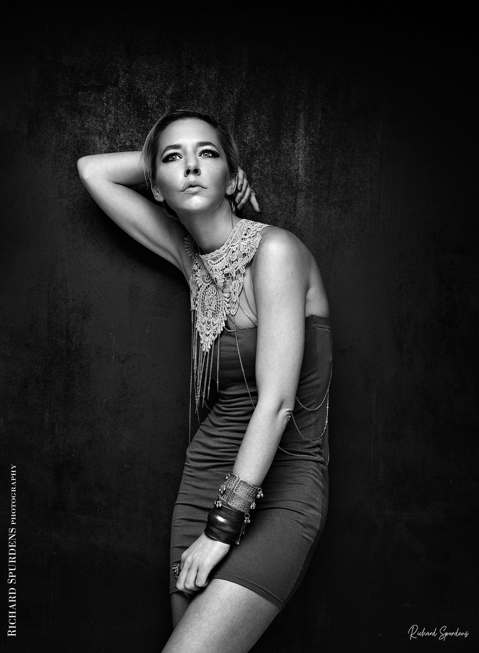 Virtual Studio shoot with Amie Boulton - Richard Spurdens Photography